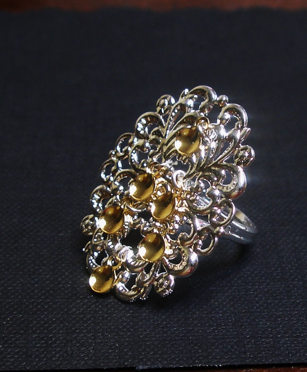 Alexia - Lovely Traditional Norwegian Sølje Style Silver Plated Oval ...