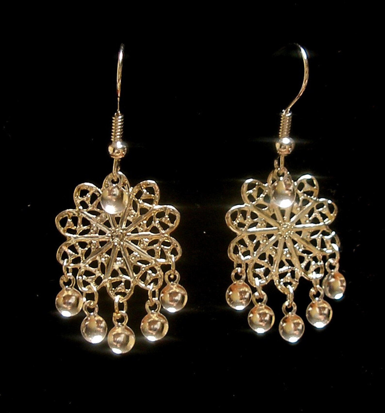 Rose Traditional Silver Filigree Flower Norwegian Sølje - Etsy