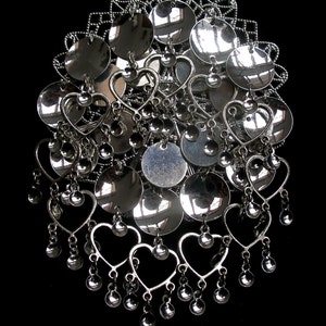 Synnove - Sami Risku Style Norwegian Solje Silver Plated Filigree Bunad ...