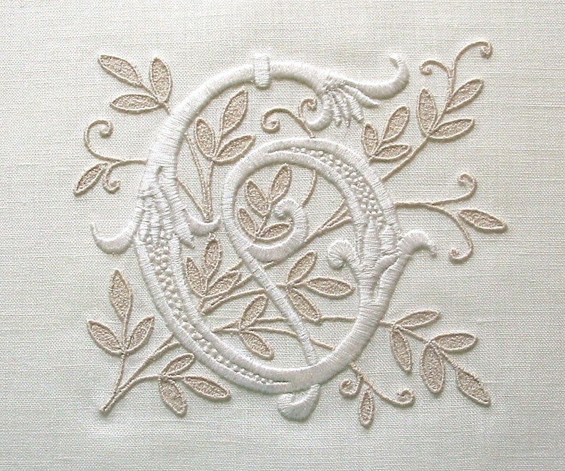 Custom Embroidered Monogram for Weddings Proms Celebrations | Etsy