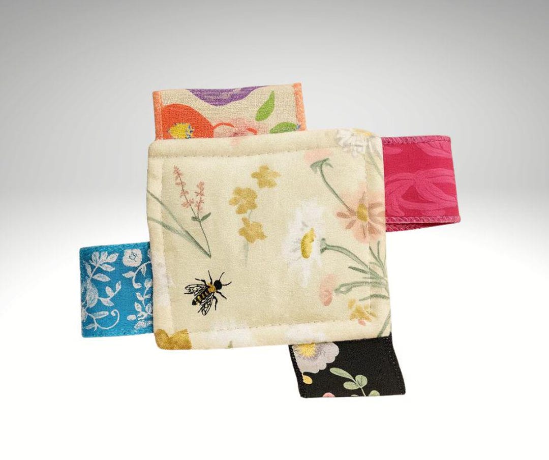 Bees and Flowers | Crinkle Toy - Etsy