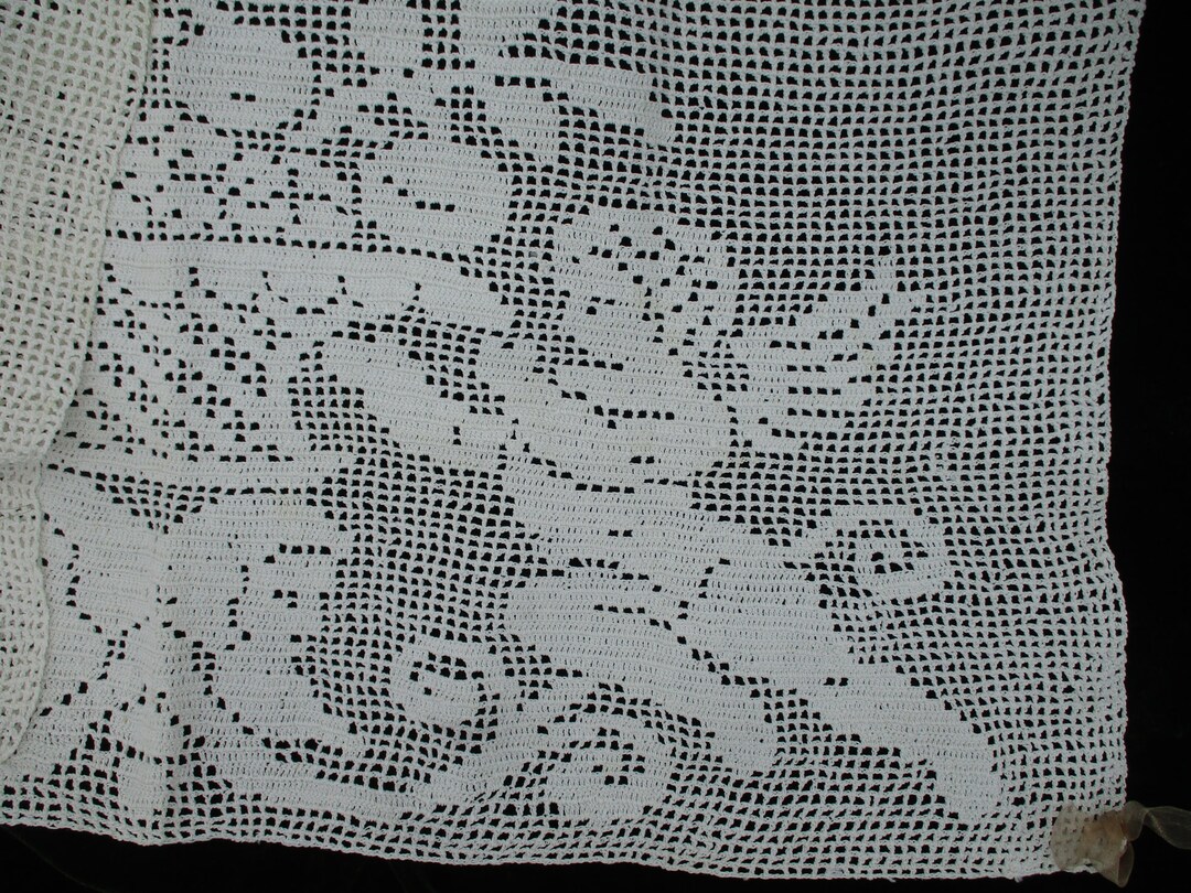 Vintage Filet Crochet Cherubs, Angels, Collage, Quilting Supply ...