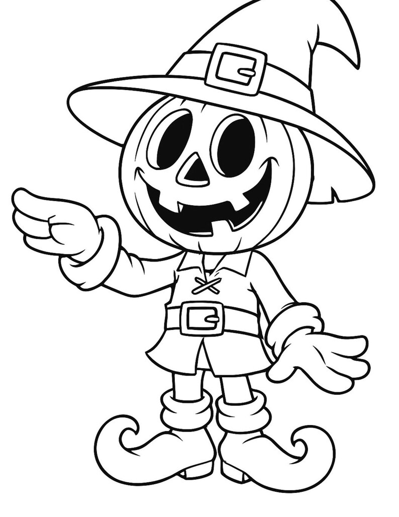 Spooky Season Coloring Book | Halloween Printables | Witches, Ghosts ...