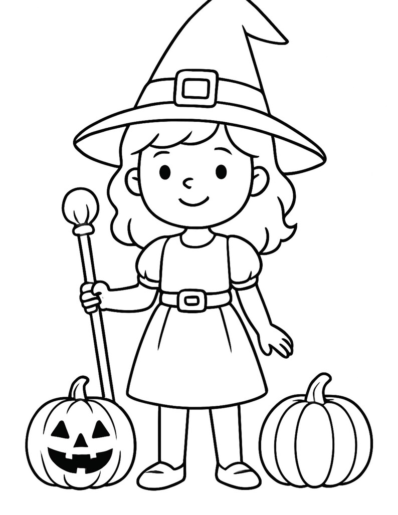 Spooky Season Coloring Book | Halloween Printables | Witches, Ghosts ...