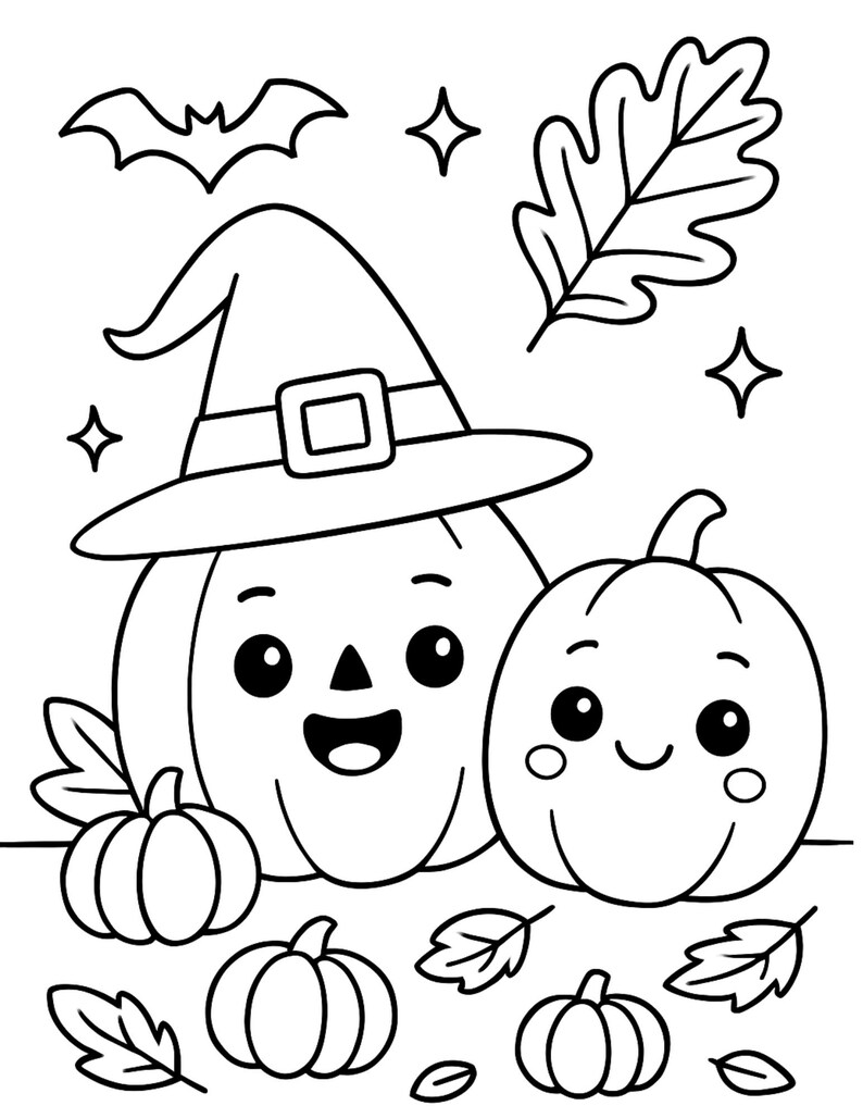 Spooky Season Coloring Book | Halloween Printables | Witches, Ghosts ...