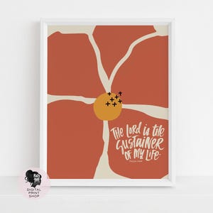 Boho Bible Verse Wall Art, Boho Wall Print, Trendy Christian Decor ...