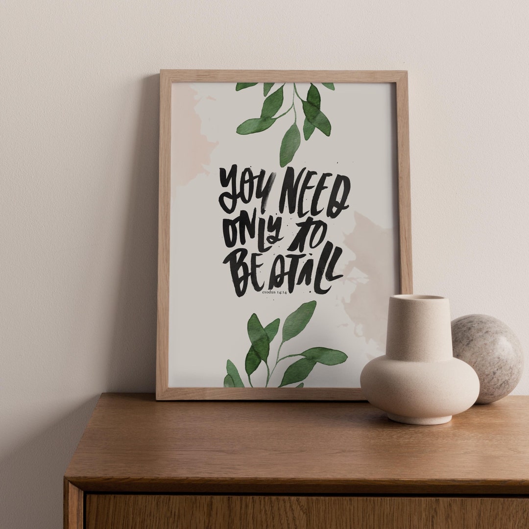 Christian Boho Wall Art Decor, Bible Verse Print, PRINTABLE ...