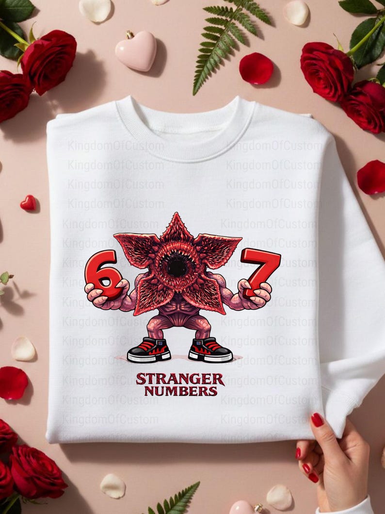Stranger Numbers 67 Monster PNG, Upside Down Meme (digital Download) - Etsy
