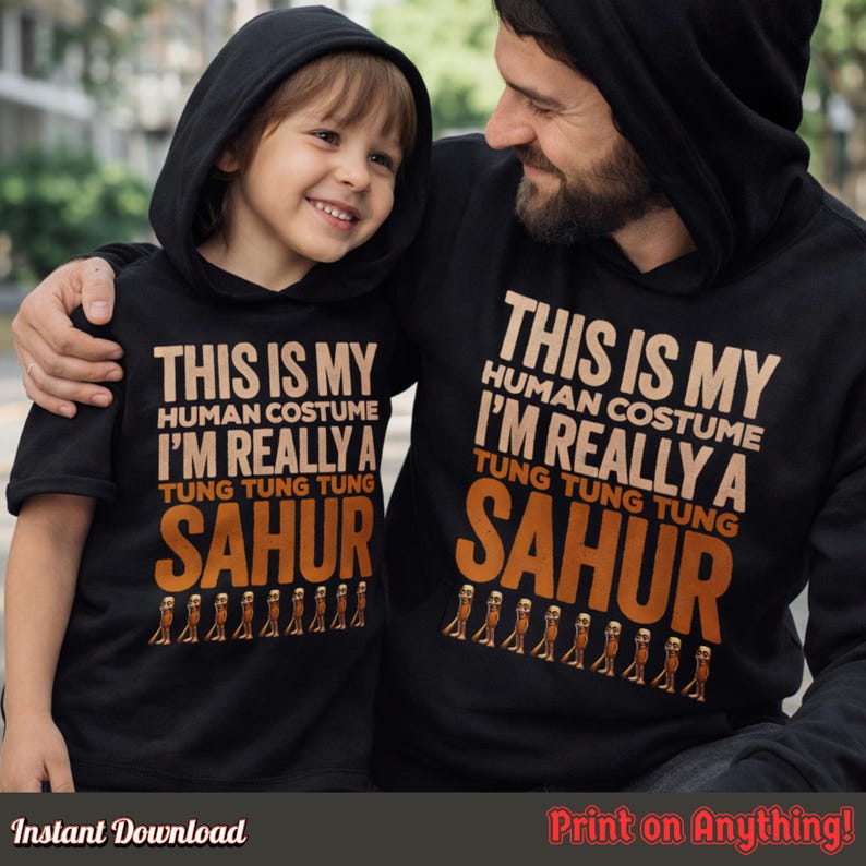Tung Tung Sahur Meme Poster, Funny Costume Humor (digital Download) - Etsy