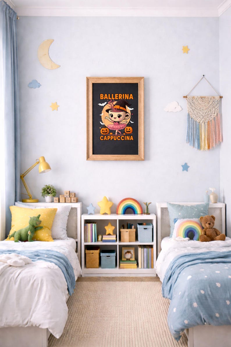 Italian Brainrot Ballerina Cappuccina Halloween PNG SVG, Cute Witch ...