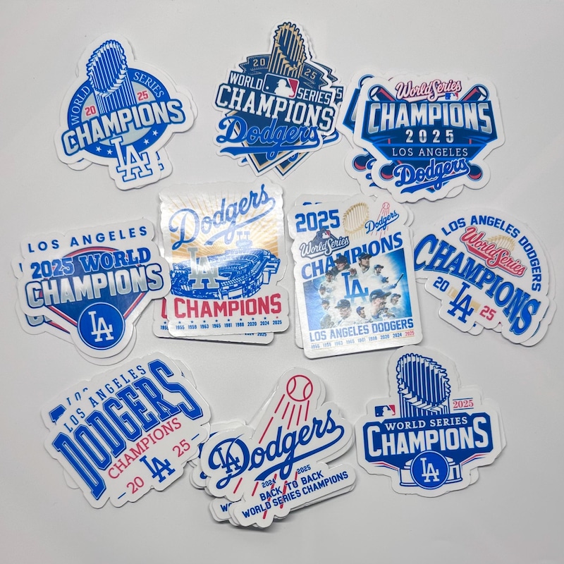 Pack of Dodger Stickers - Etsy