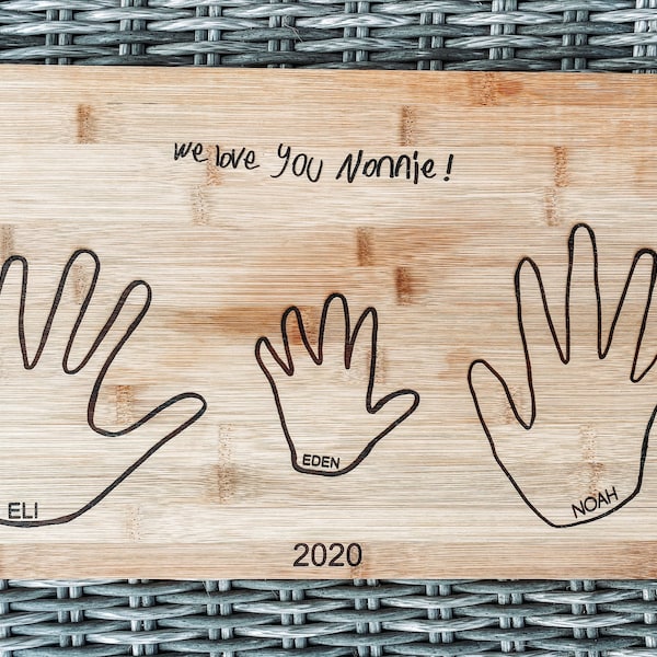 Handprint Board - Etsy
