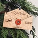 Dear Santa Envelope Ornament Santas List Wooden Personalized - Etsy