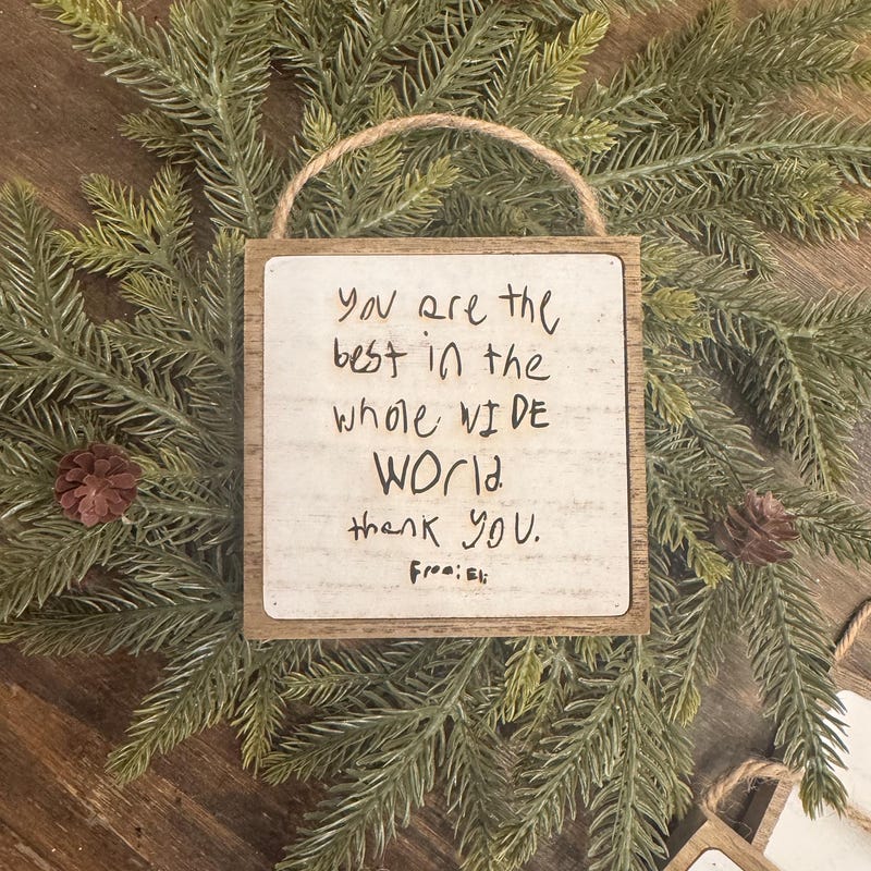 Handwritten Recipe Sign - Etsy