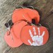 DIY Handprint Pumpkin Craft Kit: Halloween Thanksgiving Art - Etsy