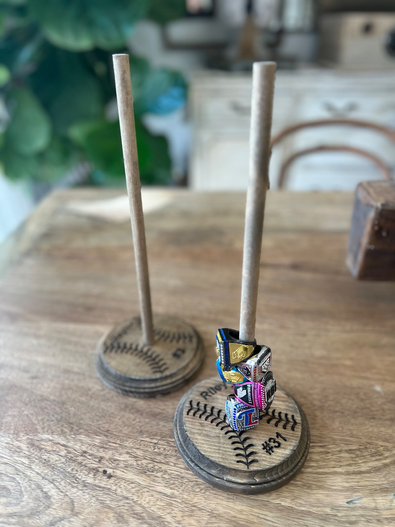 Ring Tower Personalized Sport Championship Rings Baseball Softball - Etsy