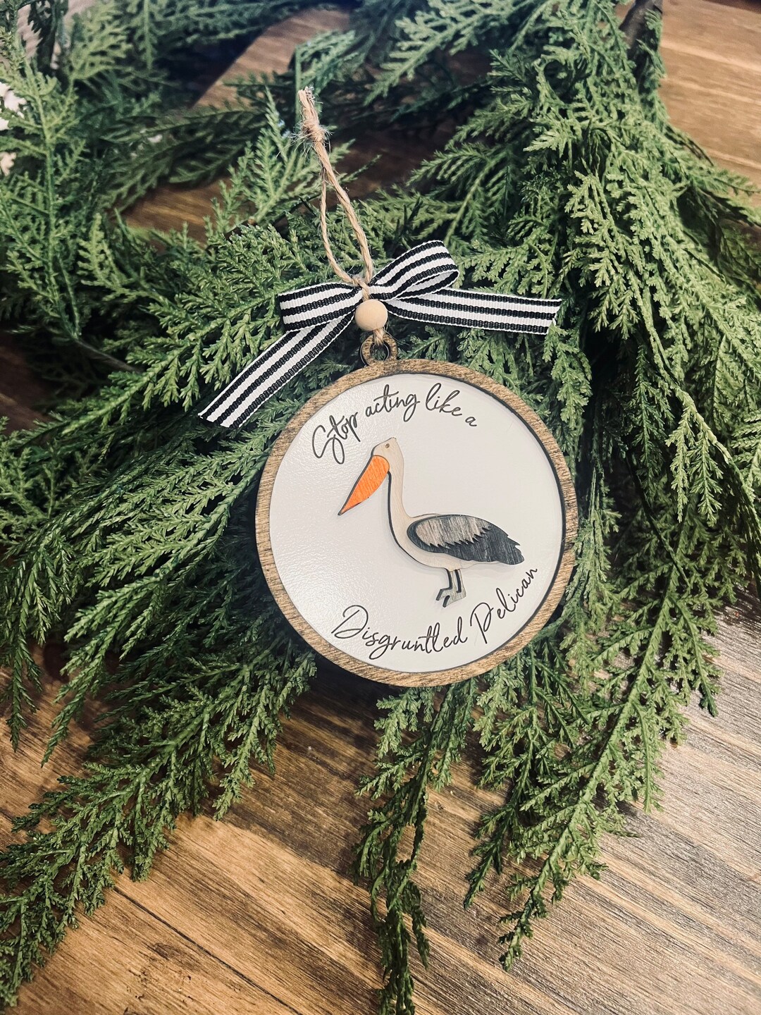 Disgruntled Pelican Ornament: Moira Rose Schitts Creek Inspired ...