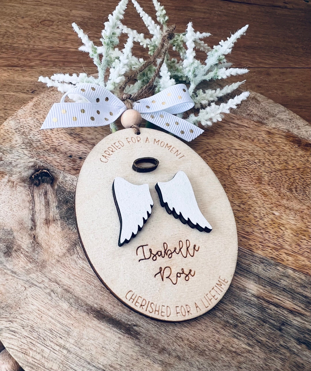 Miscarriage Baby Memory Stillborn of Ornament Remembrance Memorial ...