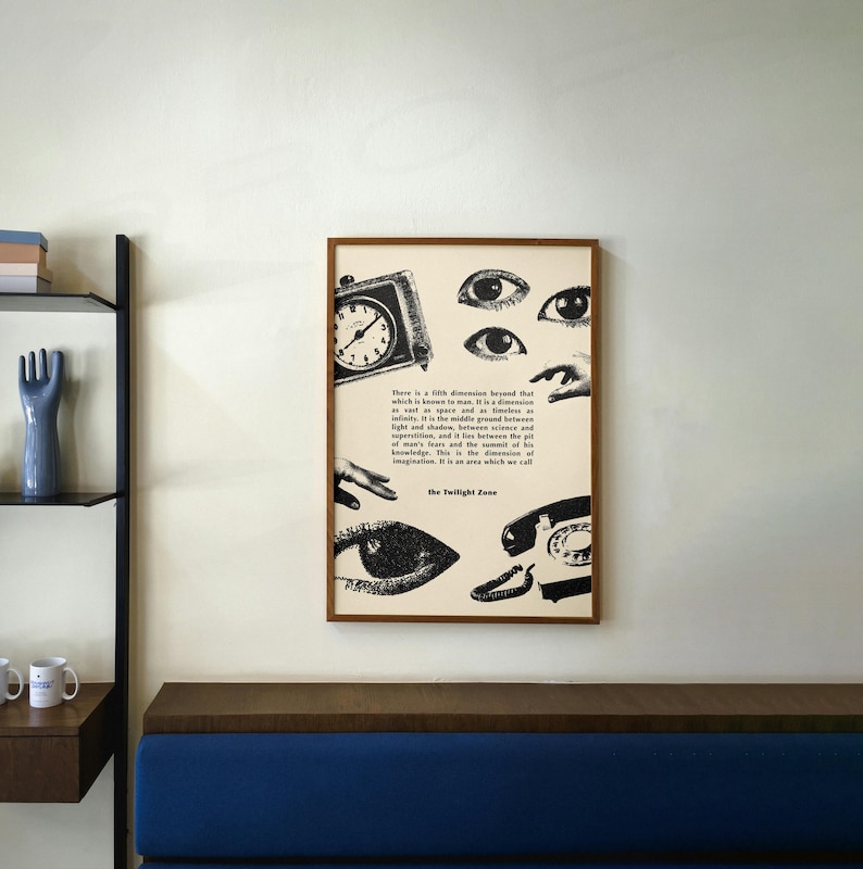 Twilight Zone Printable Poster - Etsy