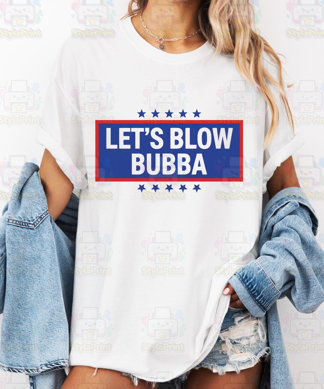 Let's Blow Bubba Funny USA Flag Fireworks Design Patriotic Humor Png ...