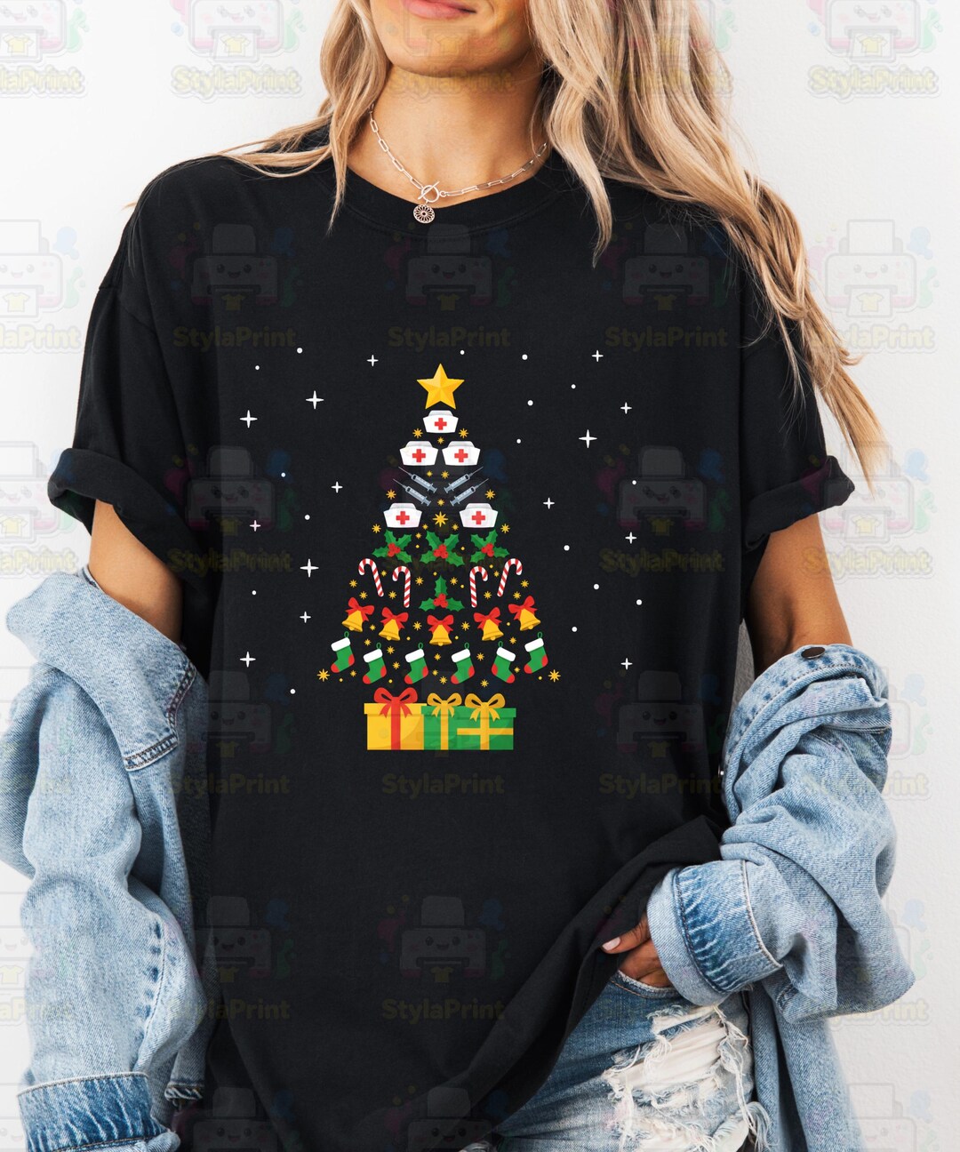 Nurse Christmas PNG: Anesthesia Xmas Tree (digital Download) - Etsy