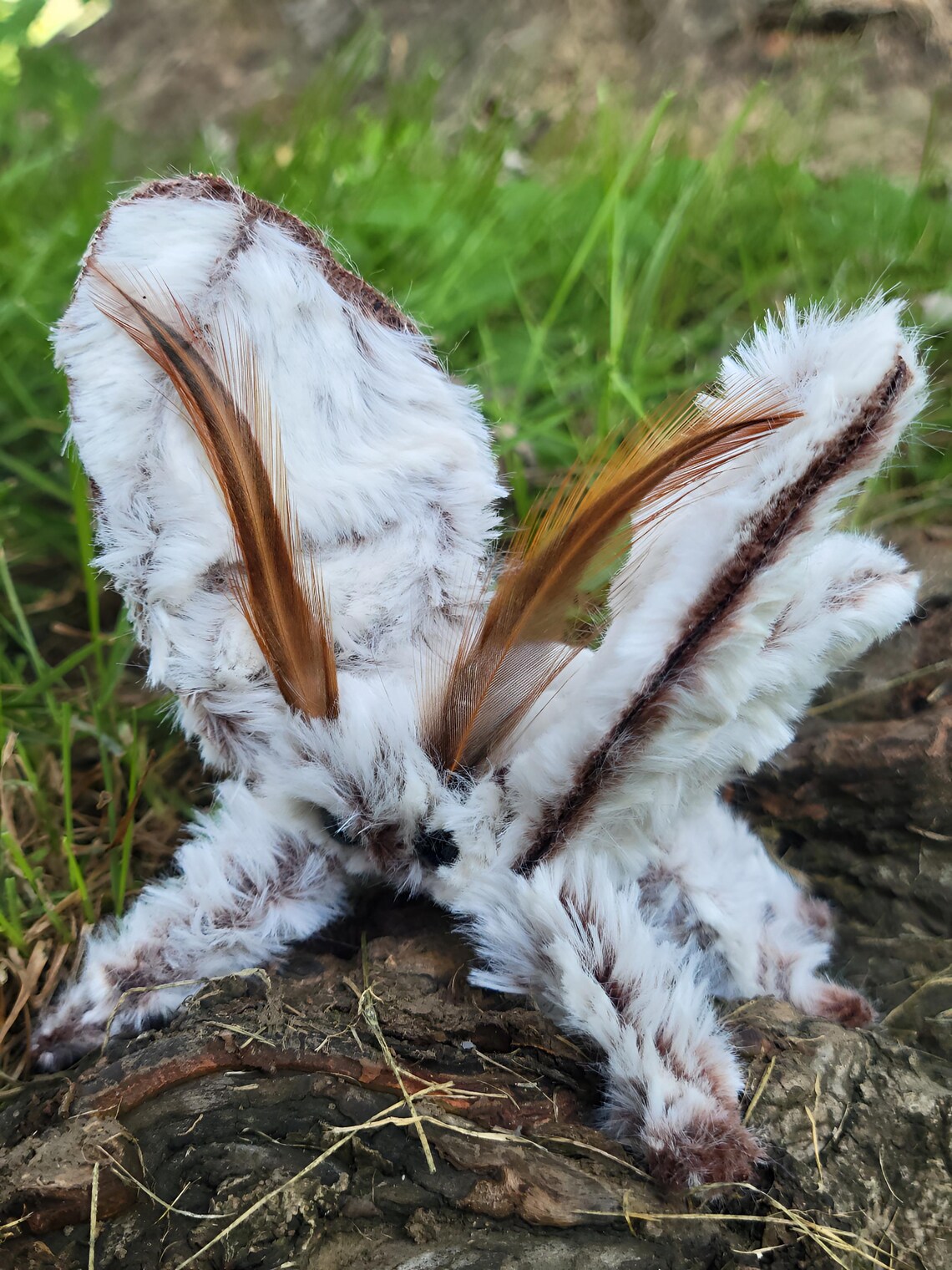 Poodle Moth Soft Sculpture, Faux Taxidermy, Plush, Textile Art, Ooak ...