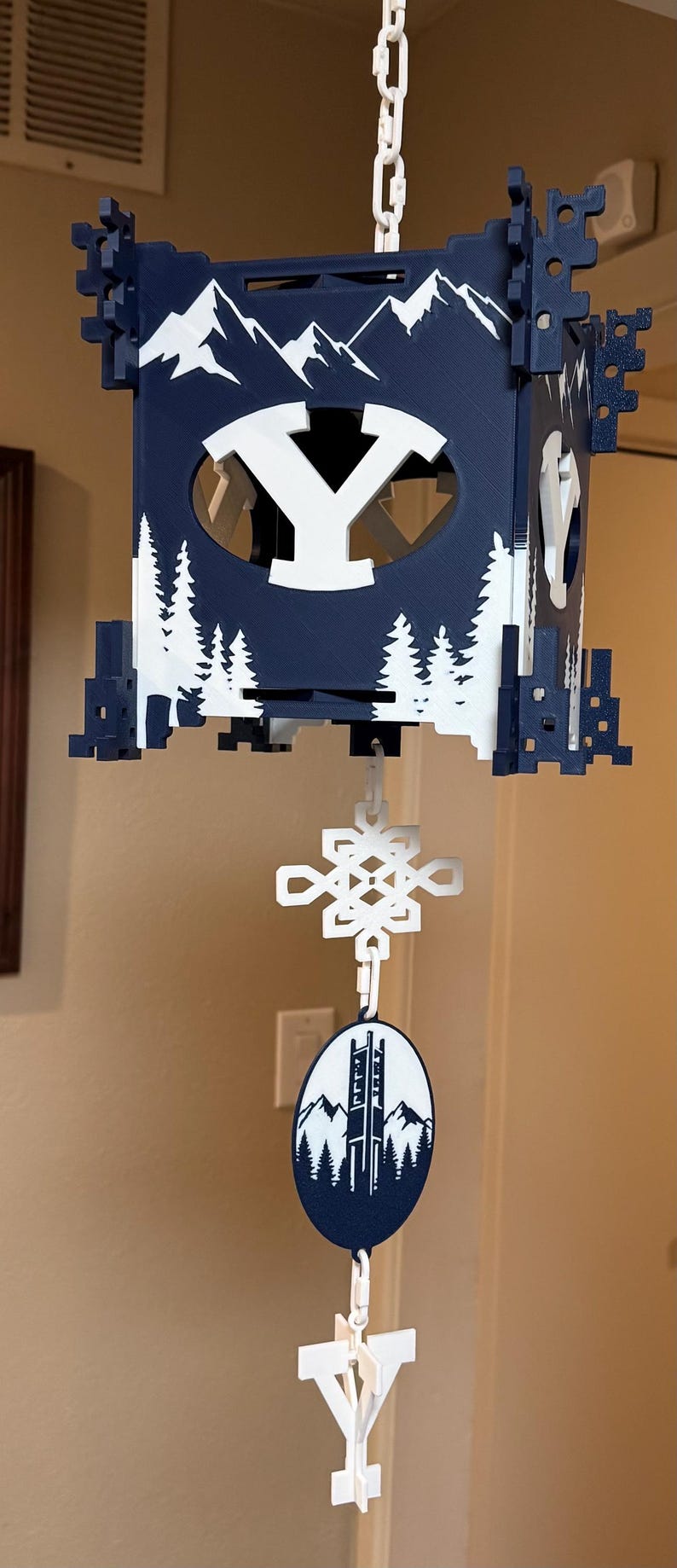 Large BYU Lunar New Year Lantern Hanging Lantern & Table Centerpiece ...