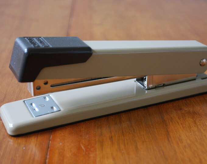 Vintage Stanley Bostitch Desktop Stapler - Two Tone Brown - Model B 515 ...