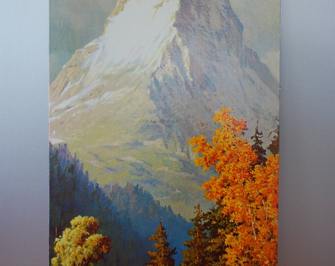 Vintage Winde Fine Prints - "alpine Slope" - by Monetti - Textured ...