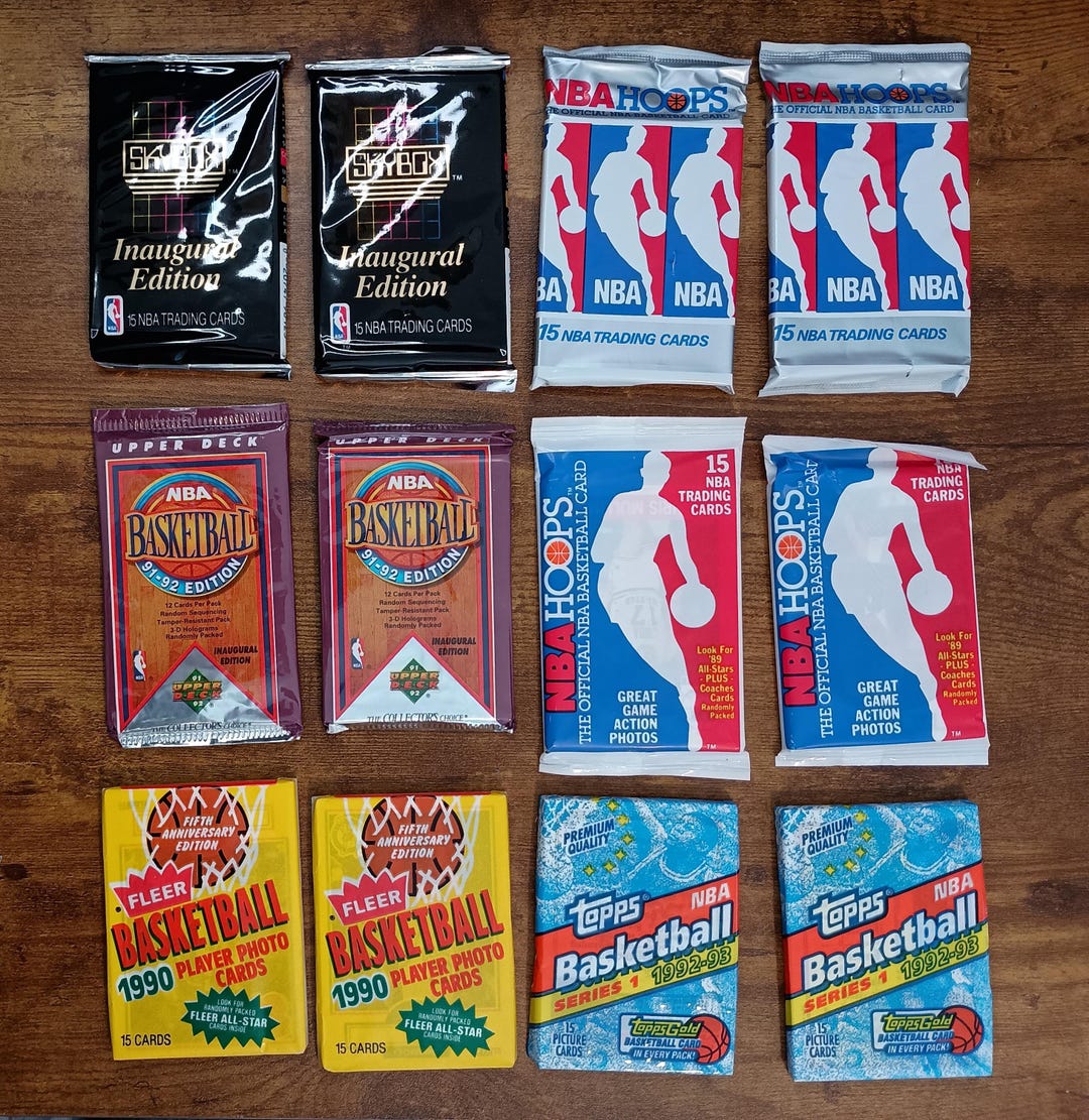 Michael Jordan-possible Basketball Card Packs | 1989-1992 Sealed ...