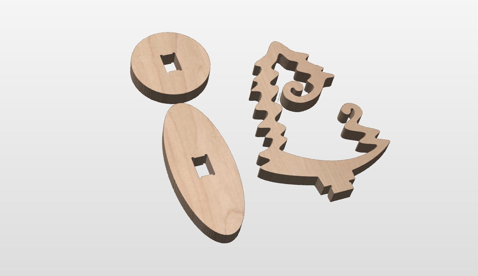 Wooden Christmas Trees Templates for CNC 4 Designs Svg Eps Ai Pdf ...