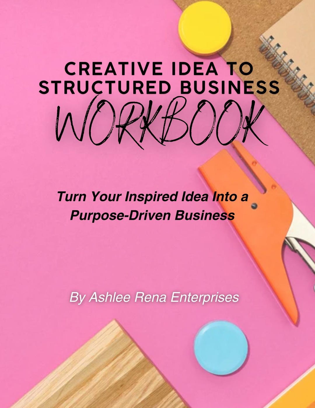 Creative Idea to Structured Business Workbook - Etsy
