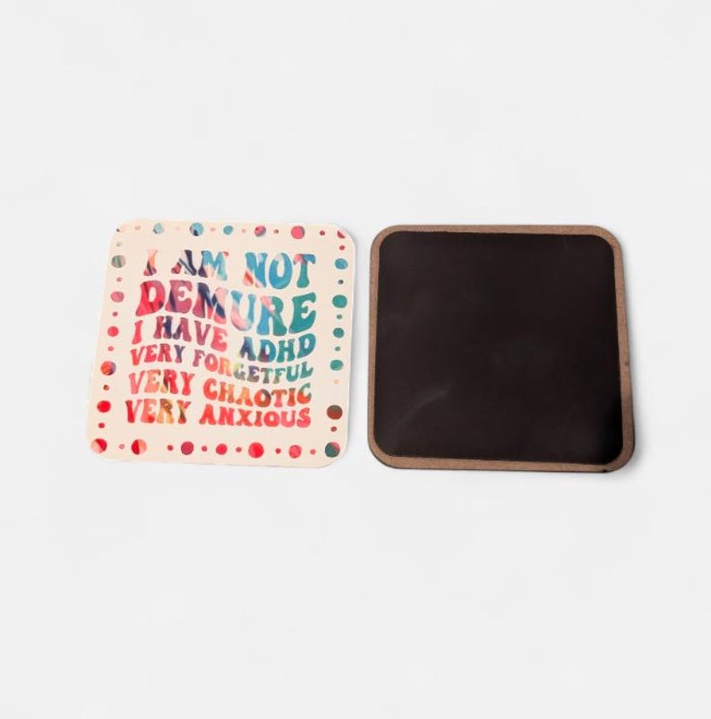 I Am Not Demure Fridge Magnet - Etsy