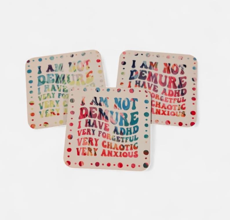 I Am Not Demure Fridge Magnet - Etsy