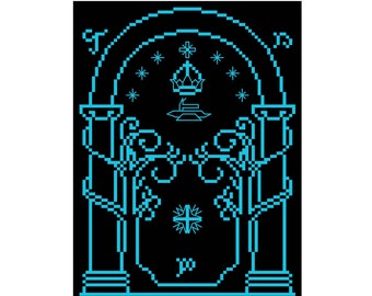 Middle-earth Patterns Hobbit Borders for (Download Now) - Etsy