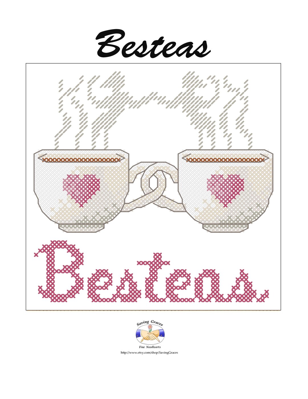 Besteas Cross Stitch Pattern - Etsy