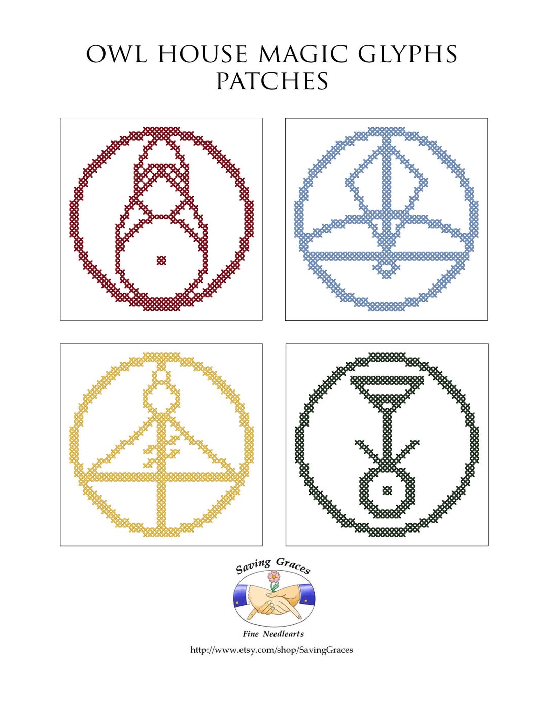 Magic Glyphs Patches - Etsy