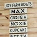 Goat Name Signs Custom Livestock Animal Names Personalized - Etsy