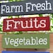 Custom Farmstand Signs | Farmers Market Signage | Menu Board ...