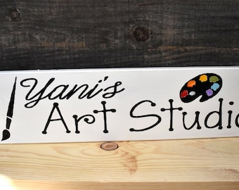 Artist at Work Sign Art Studio Sign Printable Door Signs for - Etsy ...