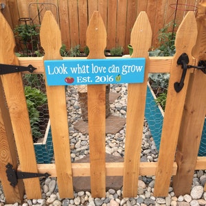 Personalize a Garden Sign for Kids | Custom Colors and Design - Etsy