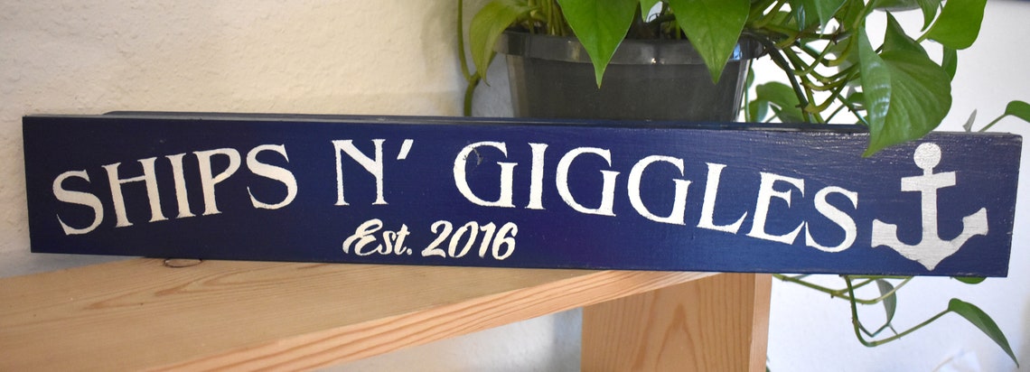 Boat Name Sign Personalized Quarterboard Dock or Boathouse - Etsy