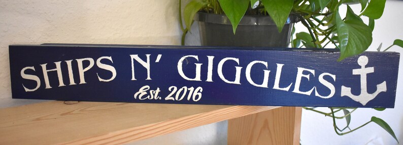 Boat Name Sign Personalized Quarterboard Dock or Boathouse - Etsy