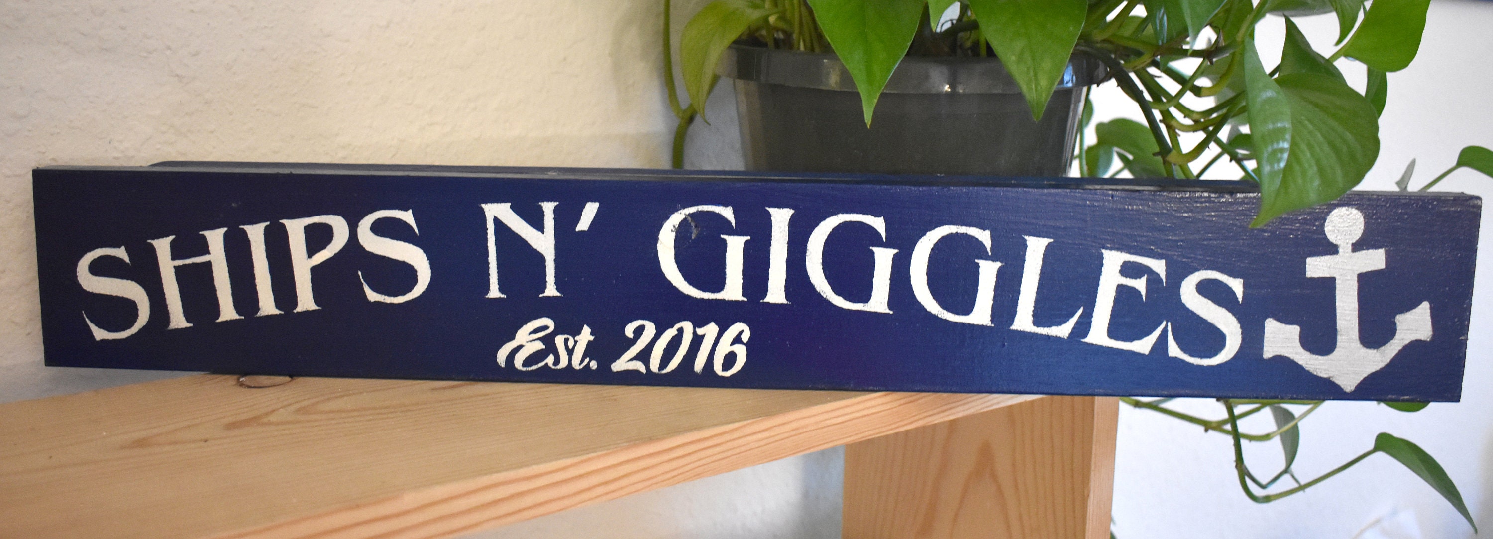 Boat Name Sign Personalized Quarterboard Dock or Boathouse | Etsy