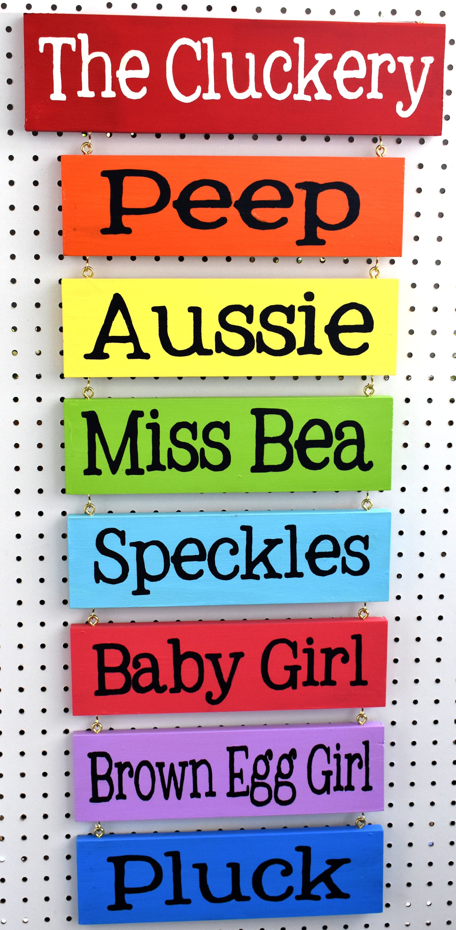 Flock Name Signs Personalized Chicken House Signs Duck | Etsy