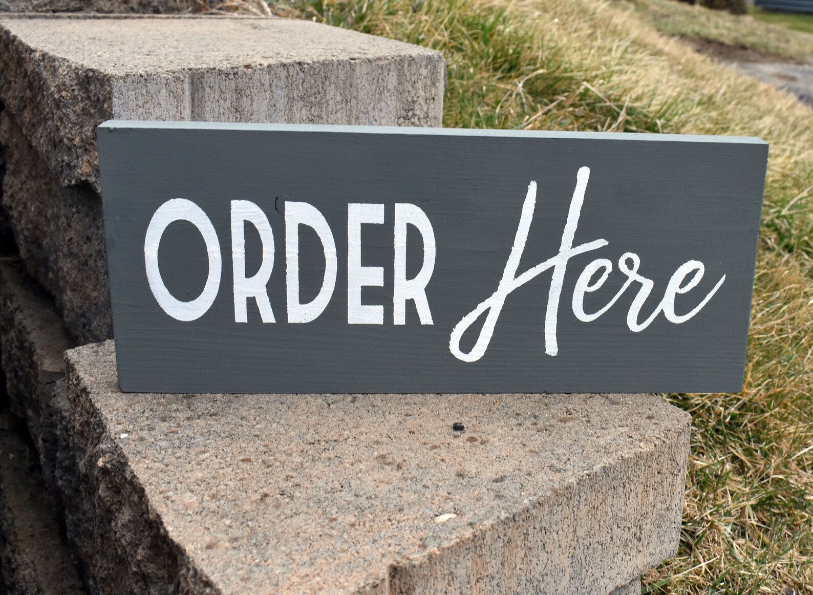 Order Here Sign Restaurant Cafe Coffee Shop Signs Overhead - Etsy