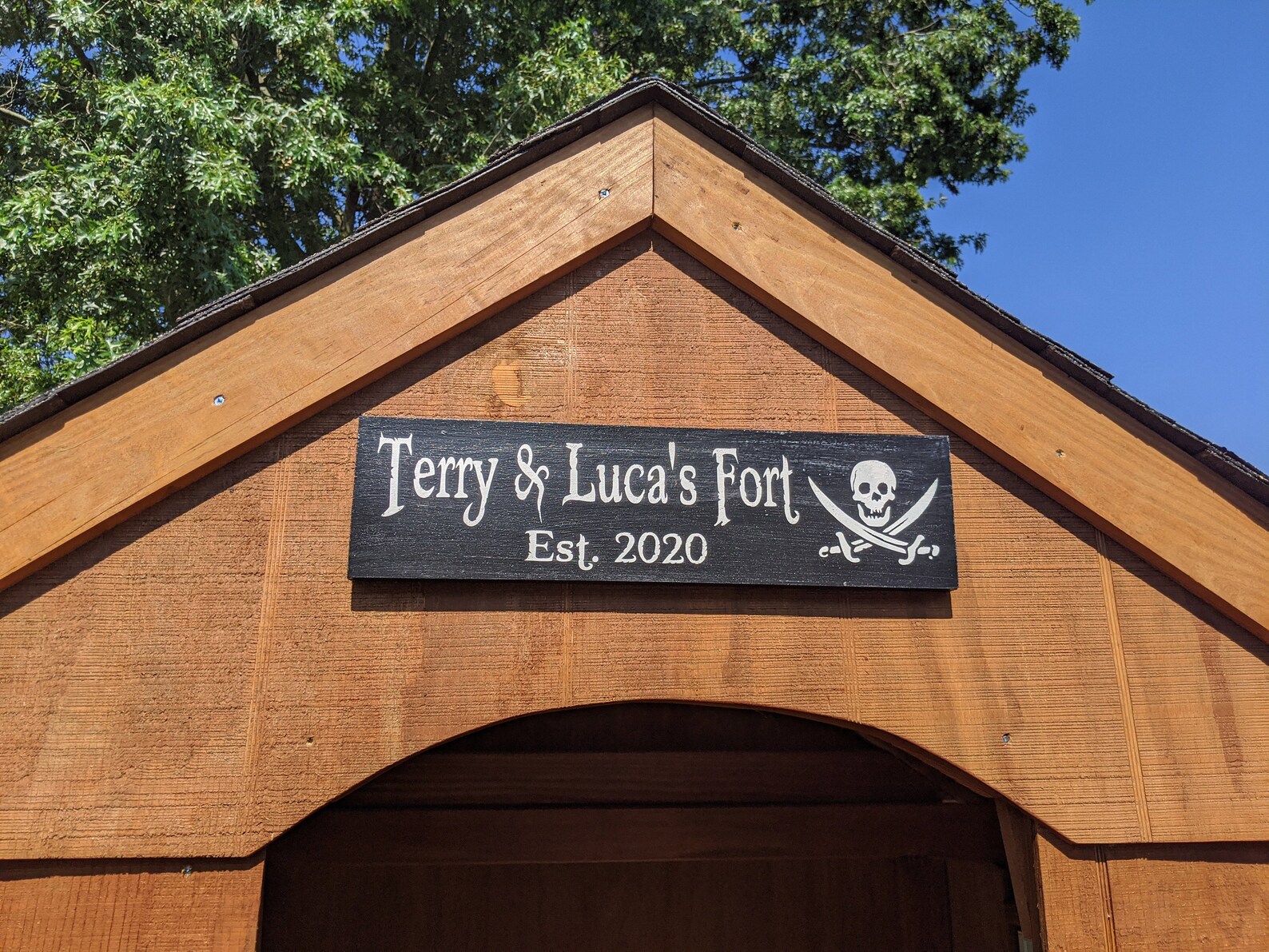 Kids Fort or Clubhouse Sign | Custom Name and Art - Etsy