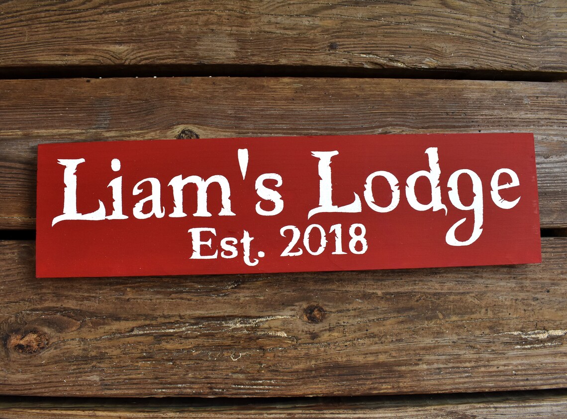 Kids Fort or Clubhouse Sign | Custom Name and Art - Etsy