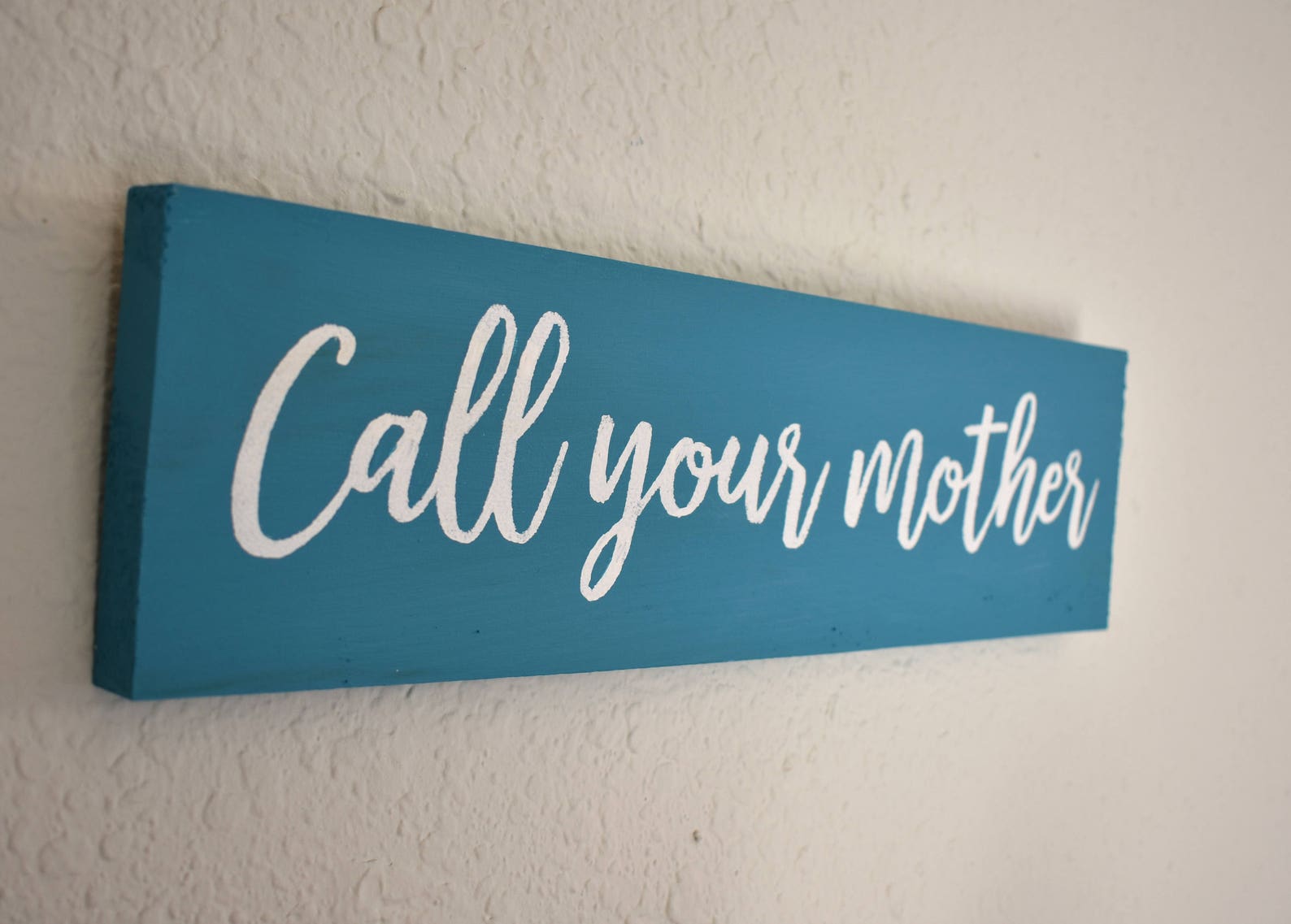 Call Your Mother Sign Wooden Dorm Decor Gift for College - Etsy