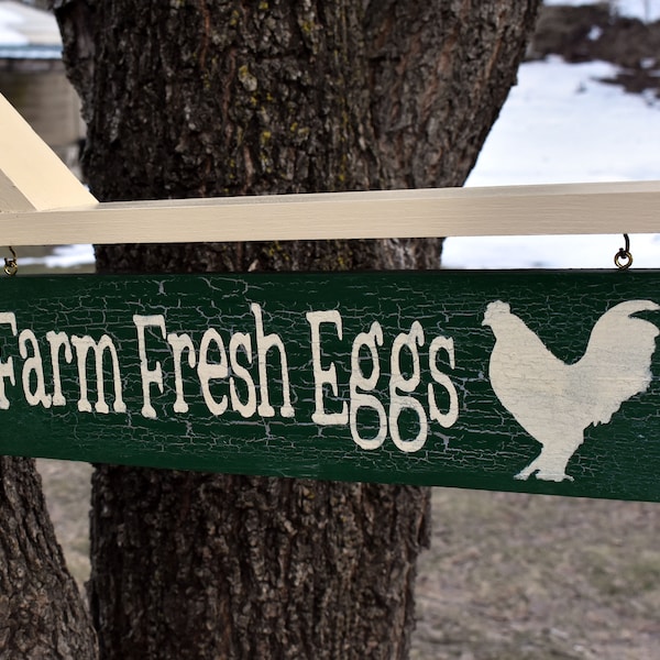 Farm Fresh Eggs Sign - Etsy